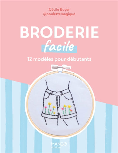 BRODERIE FACILE 12 MODELES POUR DEBUTANTS – Librairie-Boutique Vénus